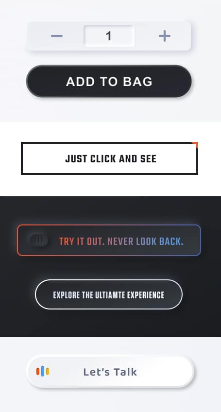 UI Button Design - Matt Pine